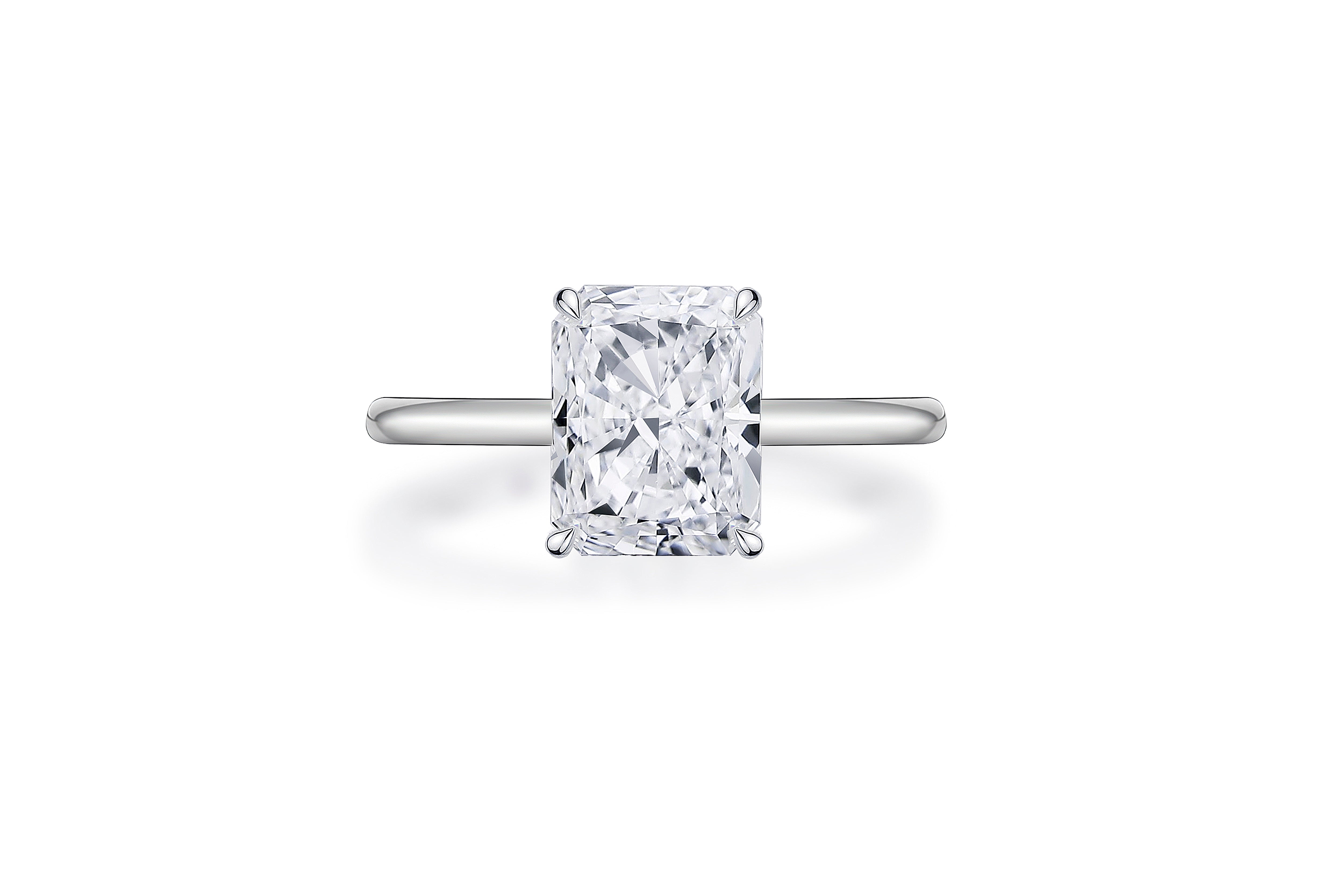Radiant Cut Engagement Rings – Stefan Diamonds