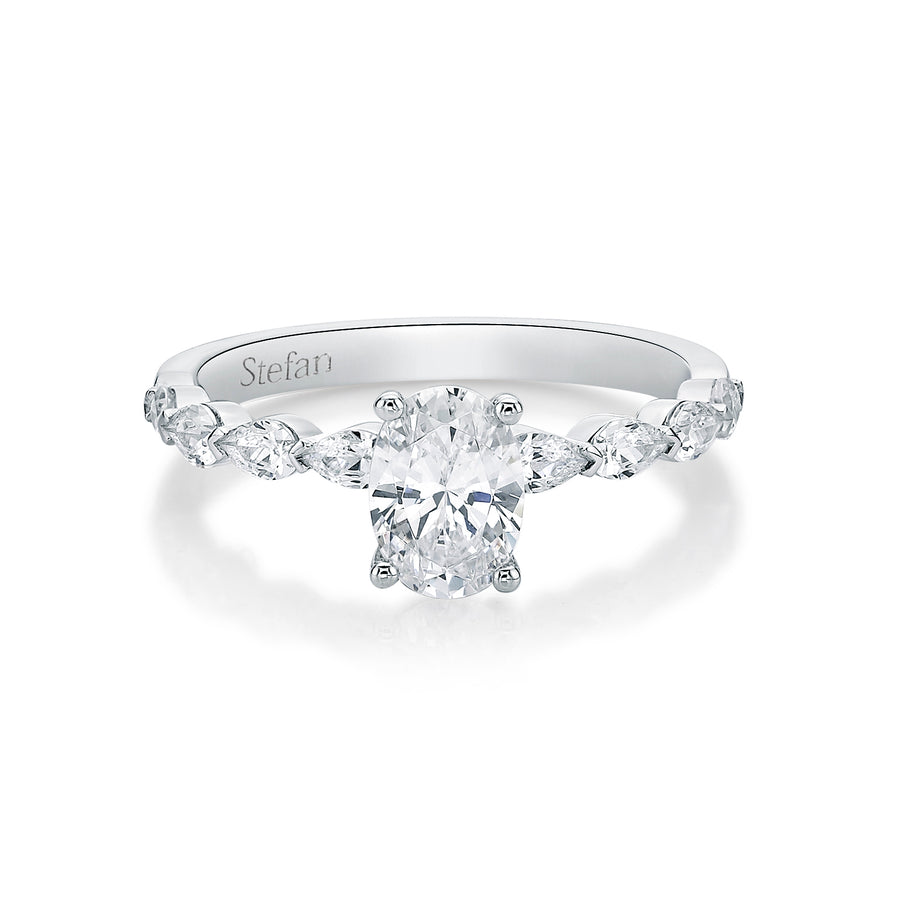 Engagement Rings Oval Cut | Timeless Diamond Designs – Stefan Diamonds