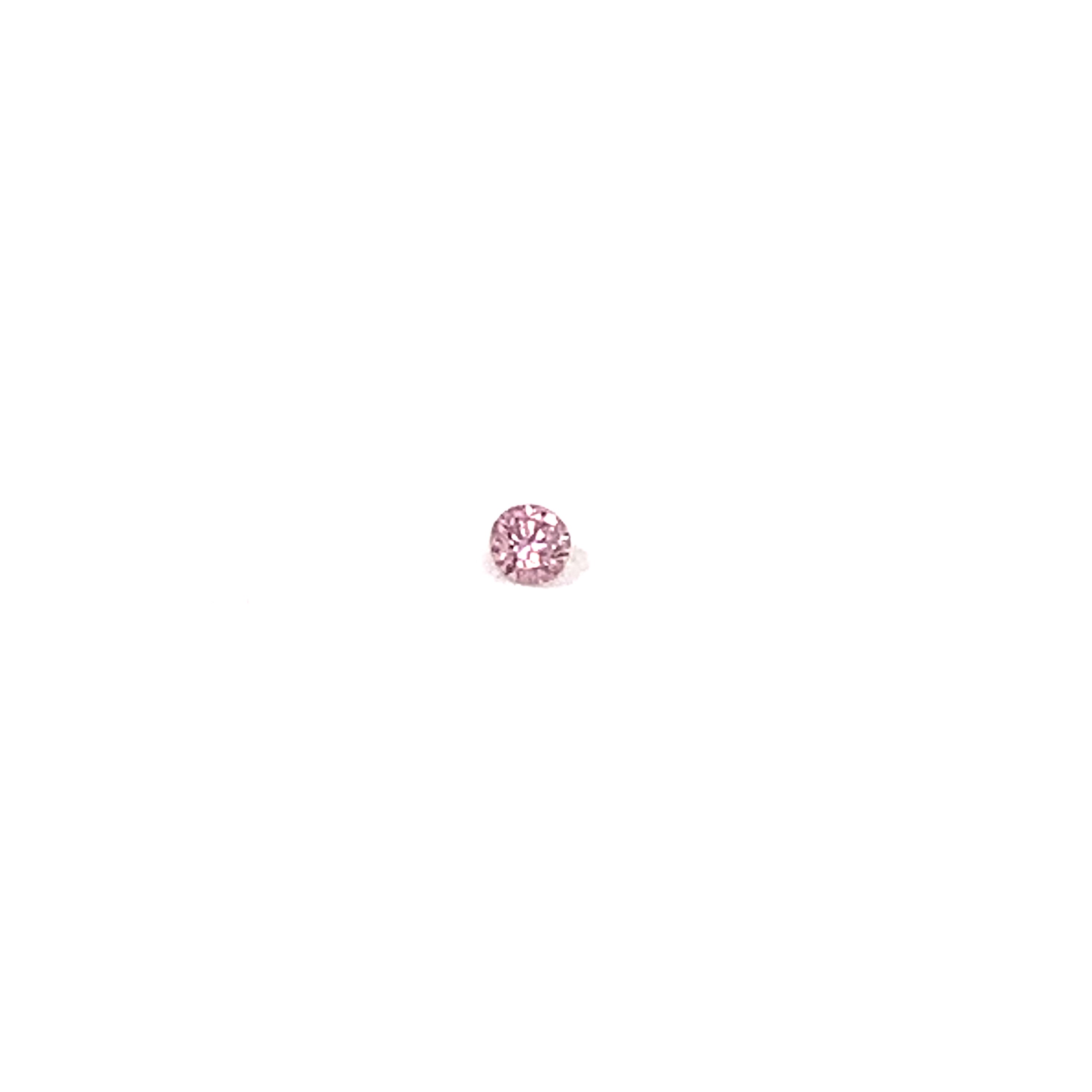 Argyle Certified Pink 2=0.052ct Round 5PP SIAV – Stefan Diamonds