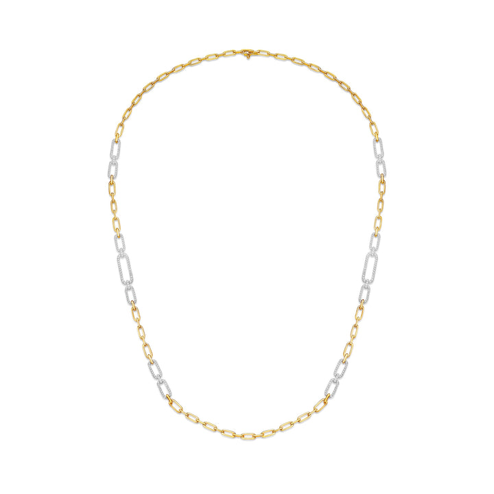 Chain Link Opera Length Necklace – Stefan Diamonds